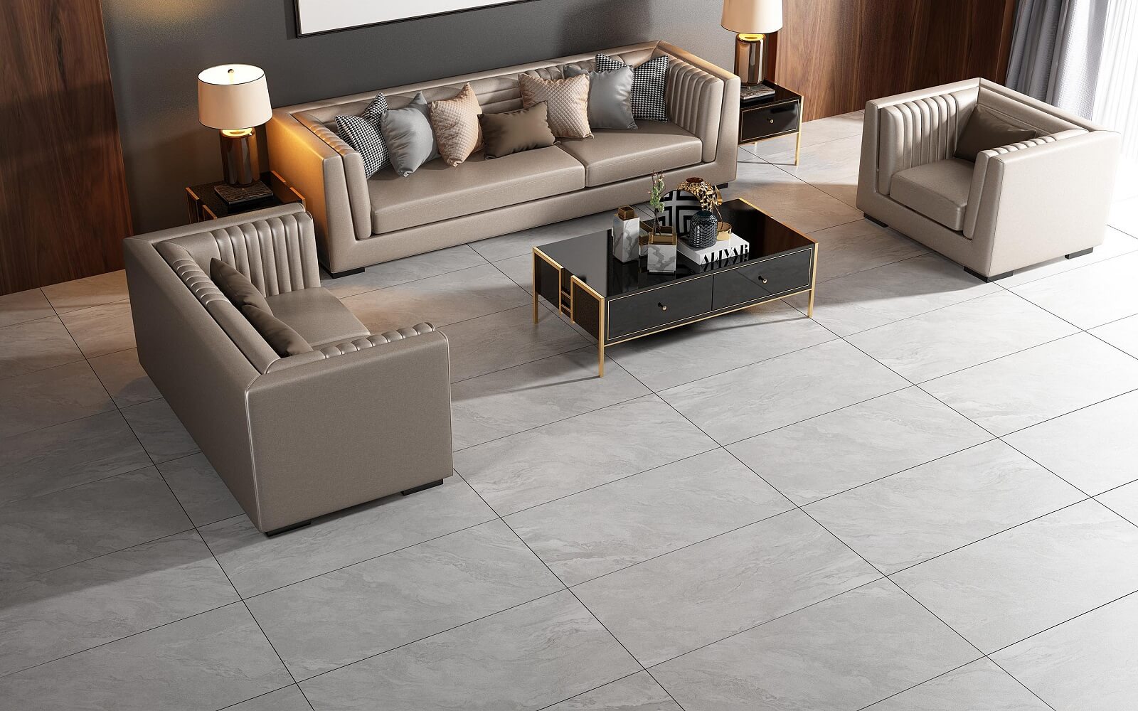 Classic Rustic Floor Tiles Matt Touching from China manufacturer ...